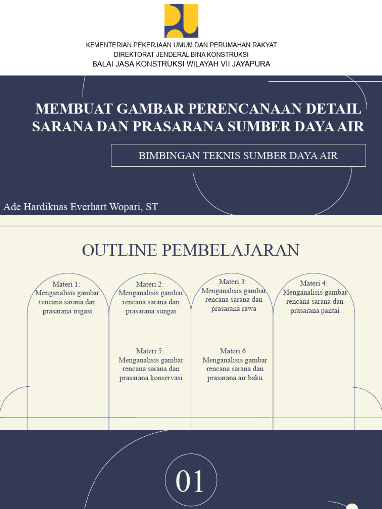 004 Membuat Gambar Perencanaan Detail Sarana Dan Prasarana Sumber Daya Air | PDF