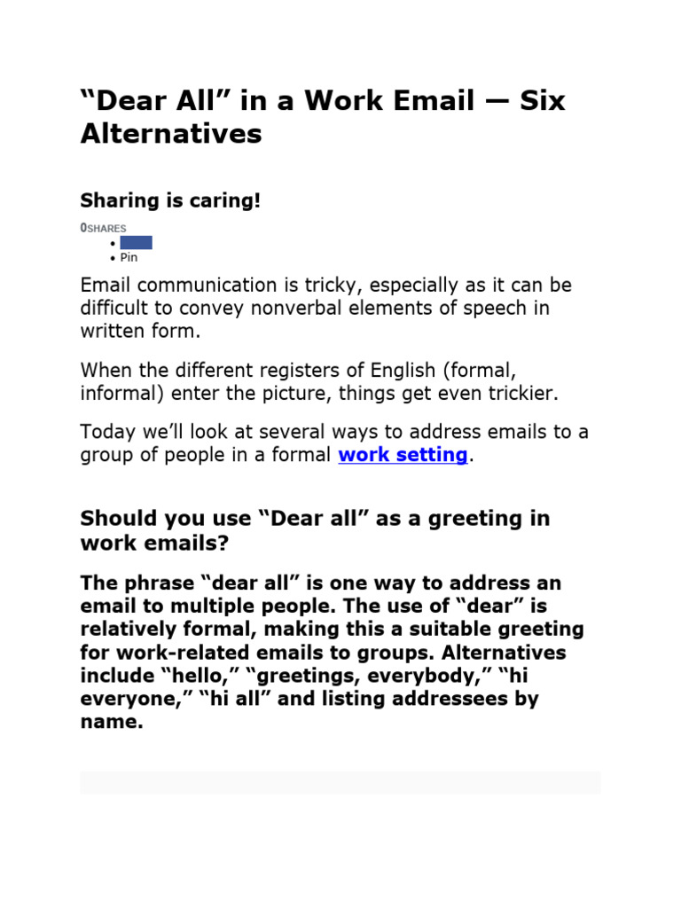 E-Mail - Dear All | PDF | Language Mechanics | Linguistics