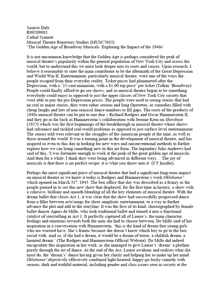 Golden Age Essay | PDF