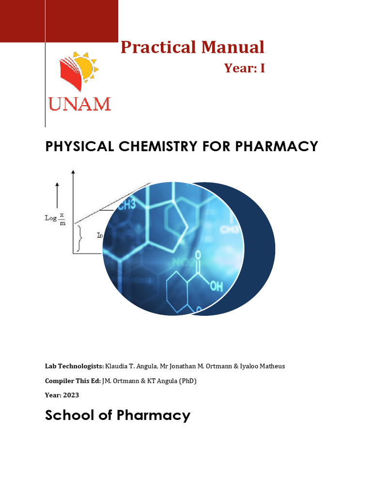 PChem Manual Ed 2023 | PDF | Weighing Scale | Ph