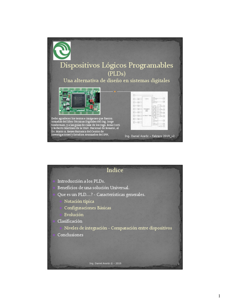 VHDL 2019 v1 UNLaMppt | PDF | Arreglos de compuertas lógicas programables en sitio | Vhdl