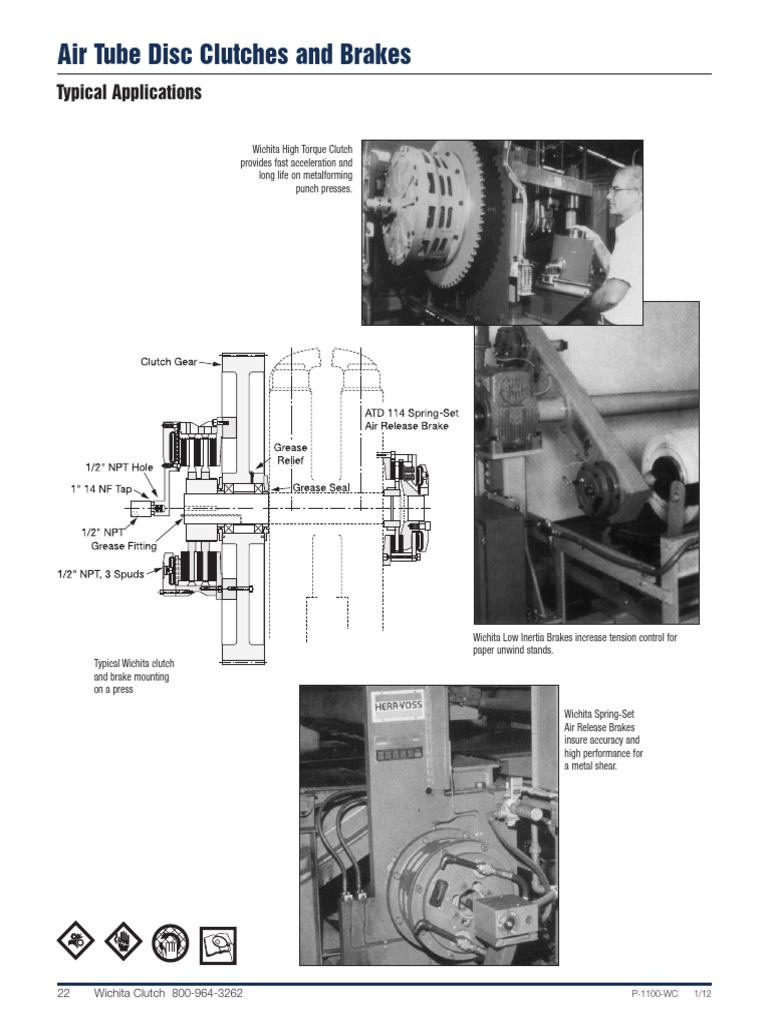 Low Inertia Clutches Brakes | PDF