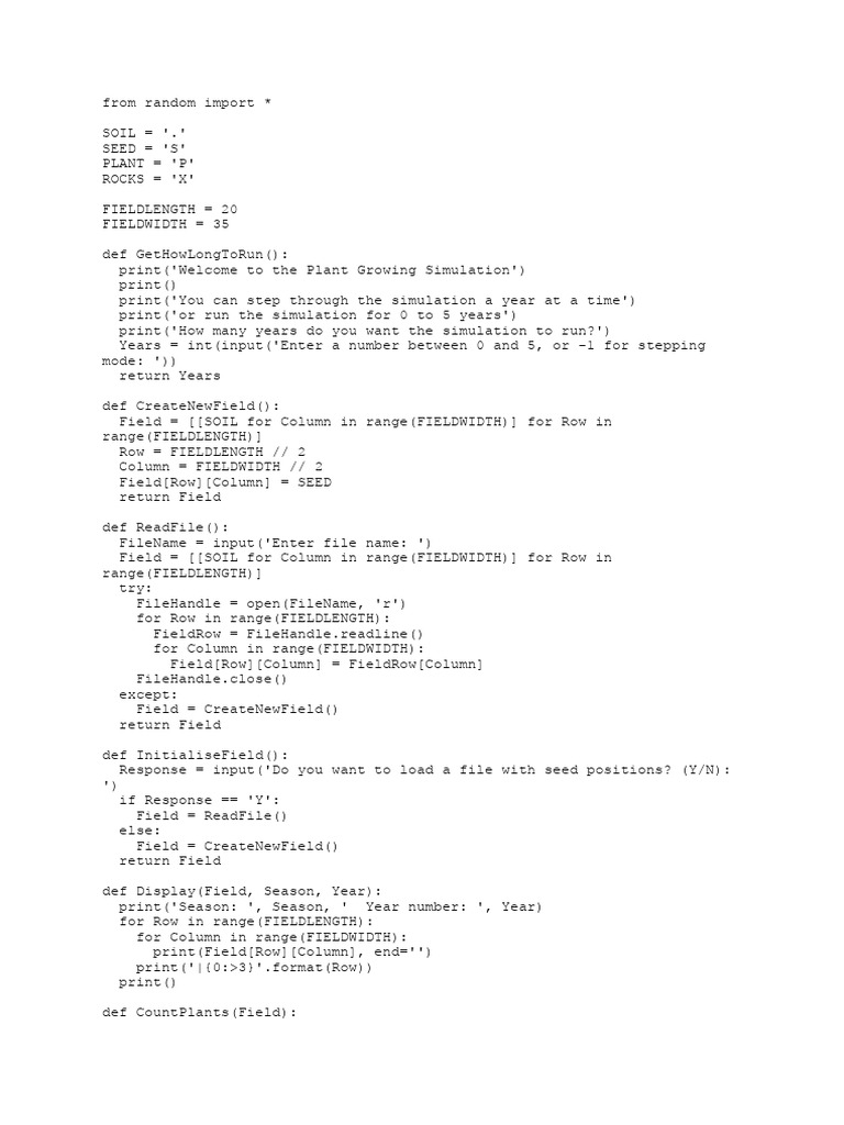 Mock Skeleton Program | PDF | Computing