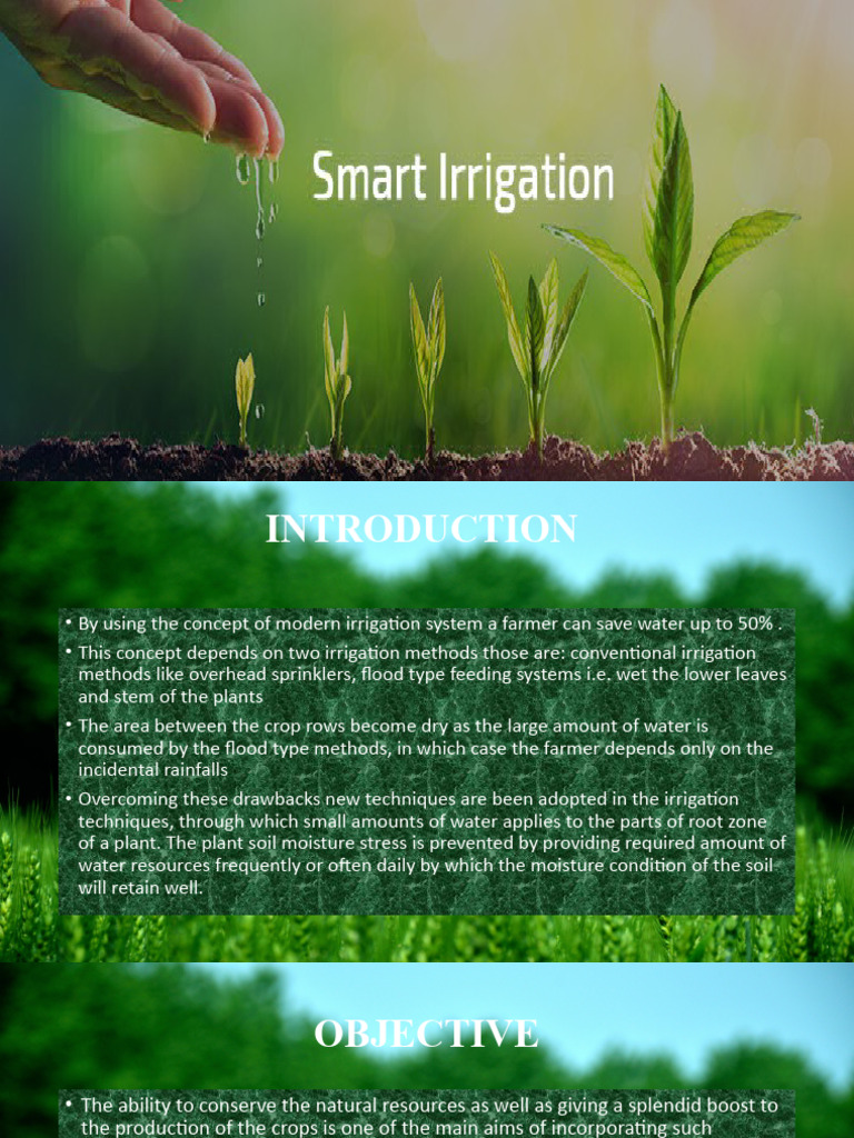 Smart Agriculture Technology | PDF | Arduino | Irrigation