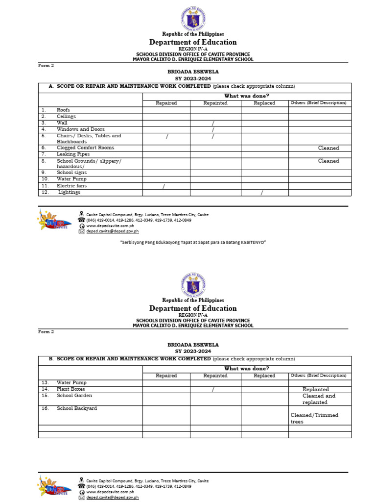 Annex B Form 2 | PDF