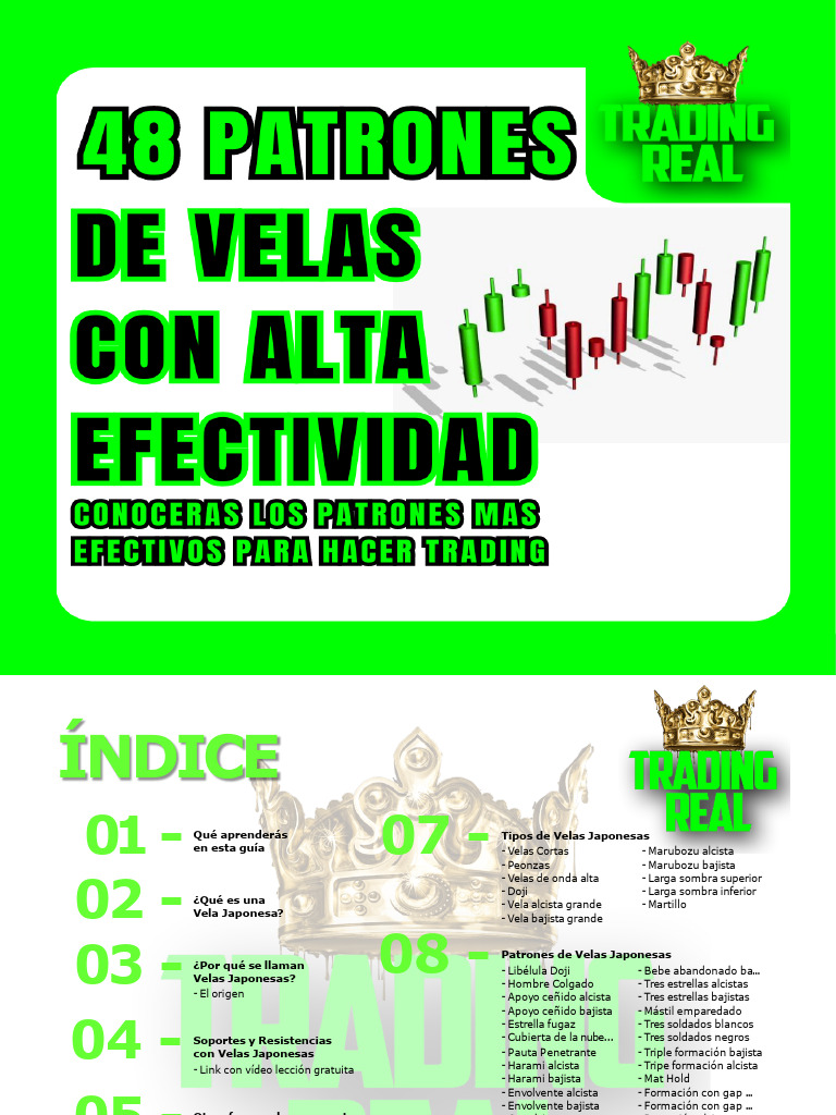48 Patrones de Vela Efectivos Trading Real | PDF