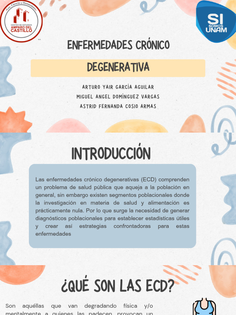 Enfermedades Crónico Degenerativas | PDF