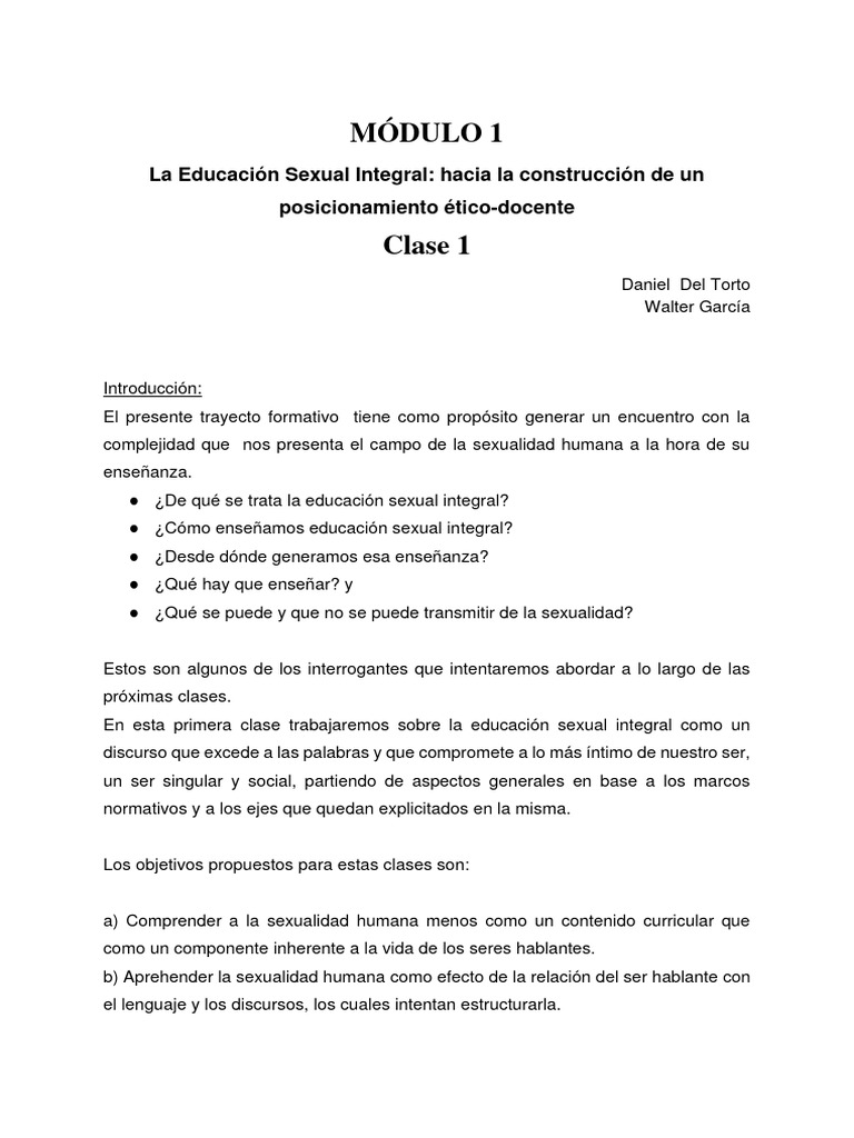 ESI Modulo01 Clase01 | PDF
