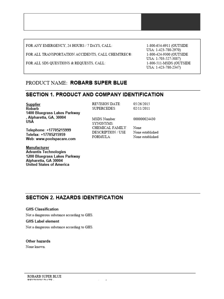 FDS Super Blue | PDF