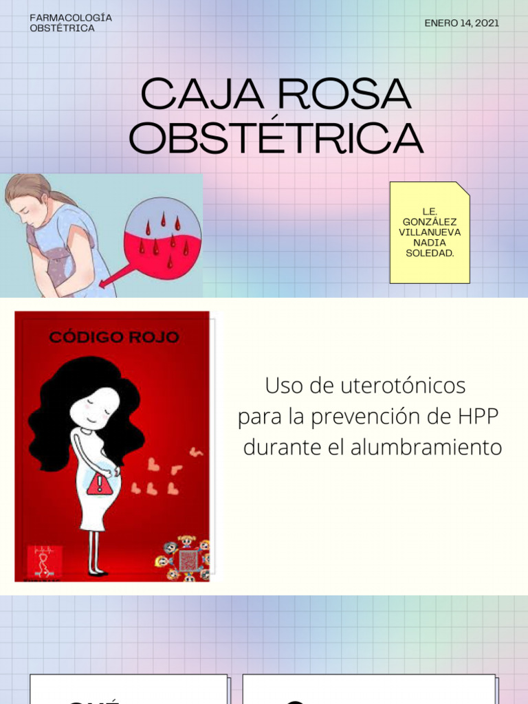 Caja Rosa Obstétrica | PDF