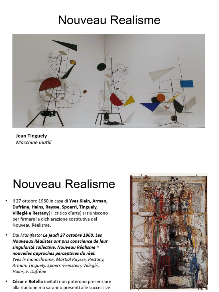 Nouveau Realisme | PDF
