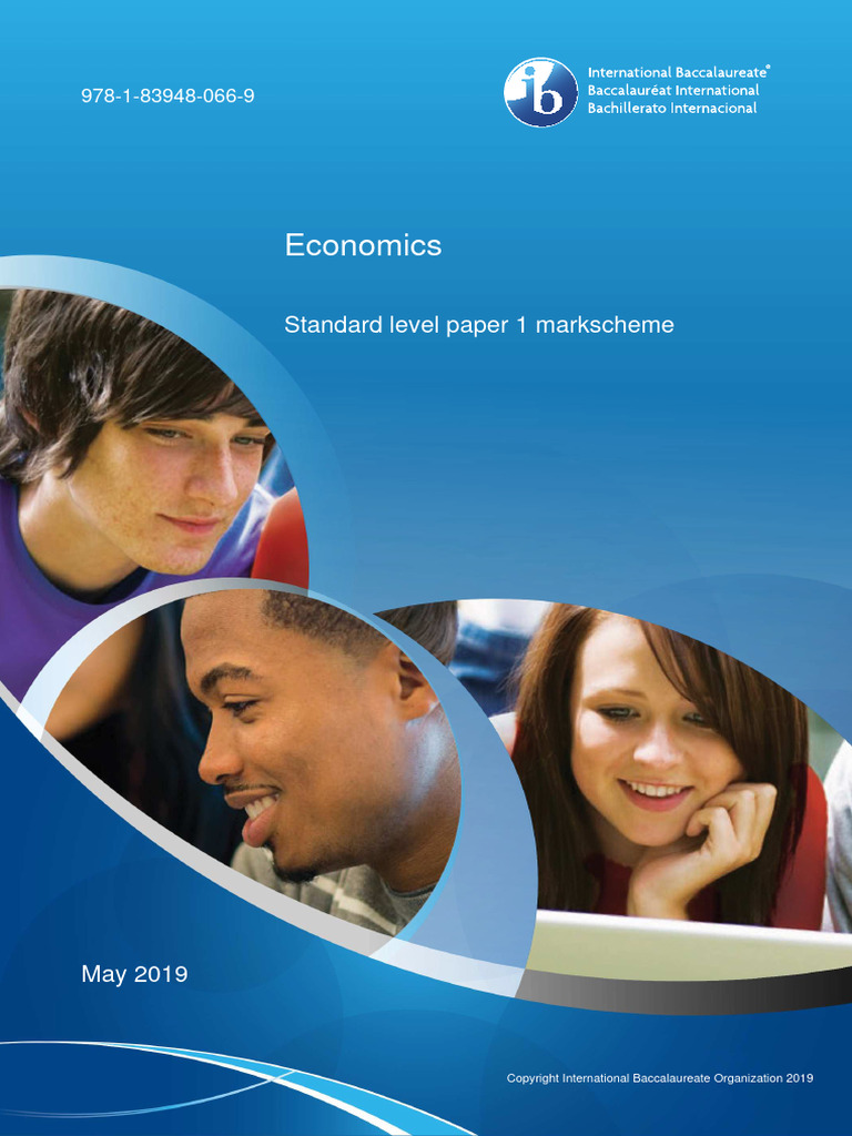 Economics: Standard Level Paper 1 Markscheme | PDF