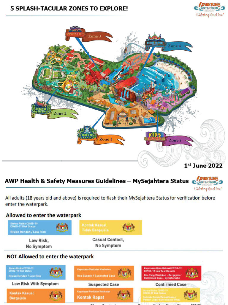 Adventure Waterpark Park Map 01062022 | PDF