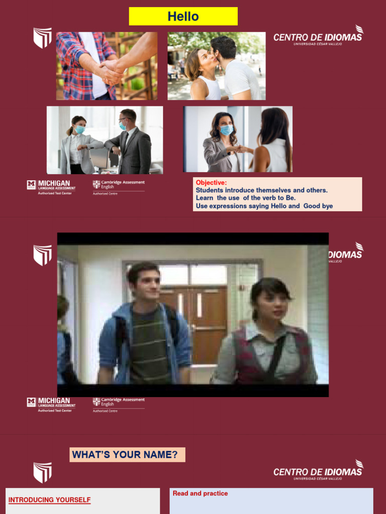 Lesson 1-Hello | PDF