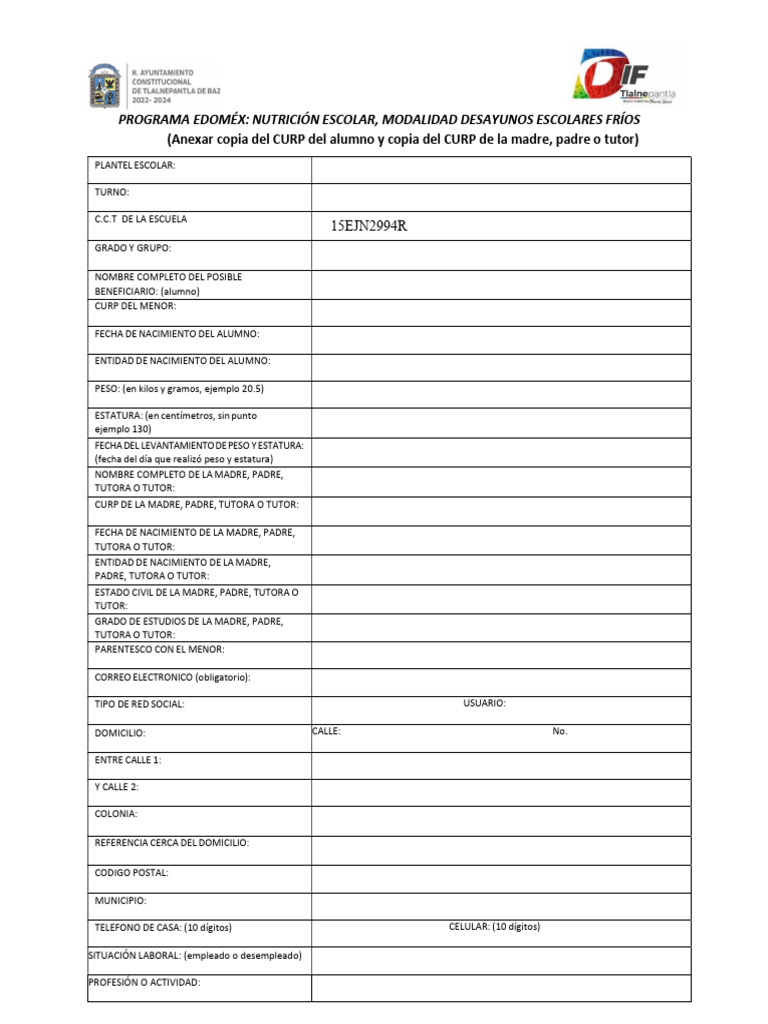 Programa Edomex Dif | PDF | Ciencias sociales | Derecho