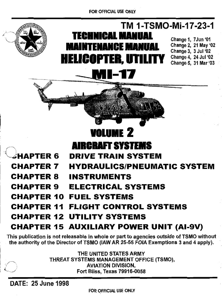 Tm1 Tsmo Mi-17!23!1 Vol 2 | PDF