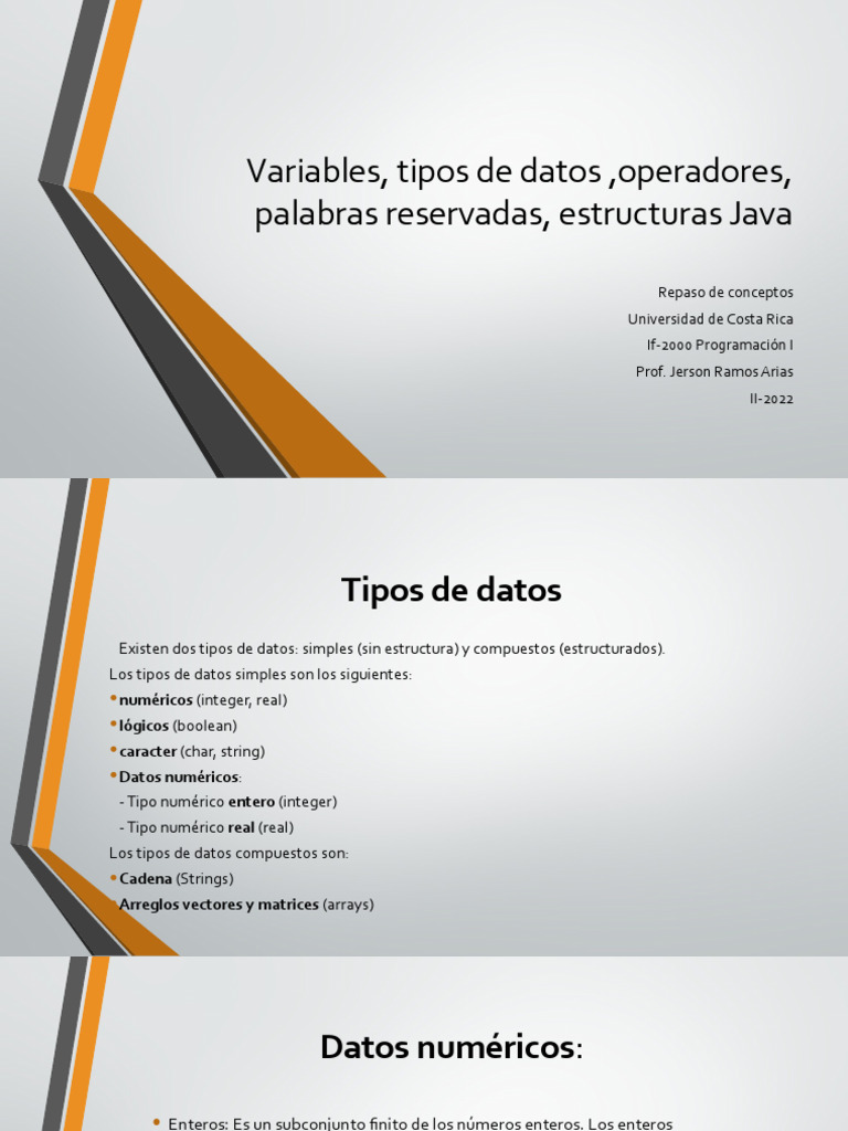 Introduccion A La Programacion 2 Parte | PDF | Cadena (informática) | Tipo de datos