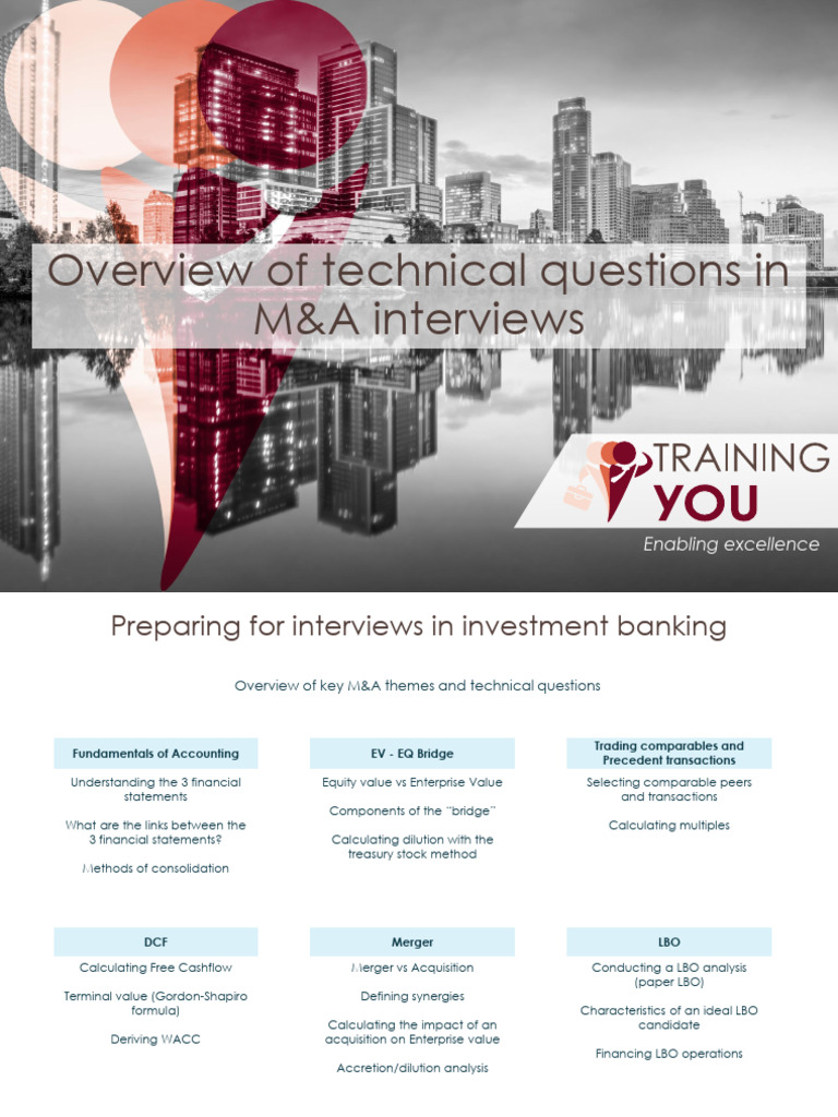 Training You - Overview of Technical Questions Vsent | PDF