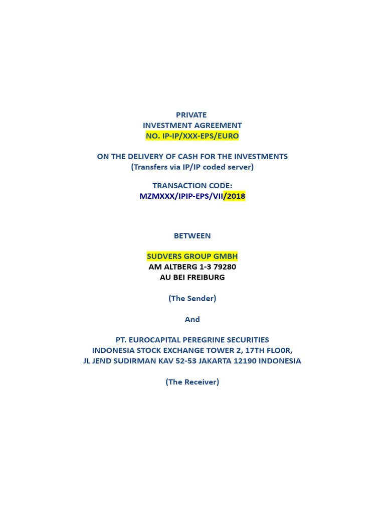 Doa Eorucap Sudvers Ipip | PDF | Arbitration | Wire Transfer