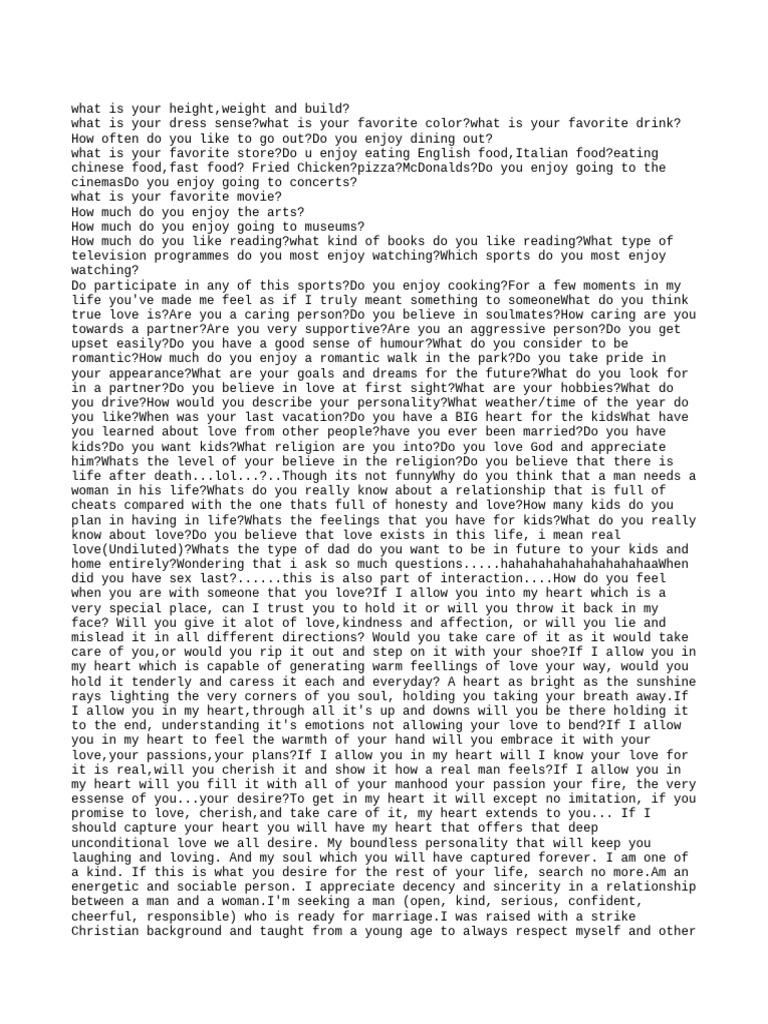 Chating Format-1 | PDF