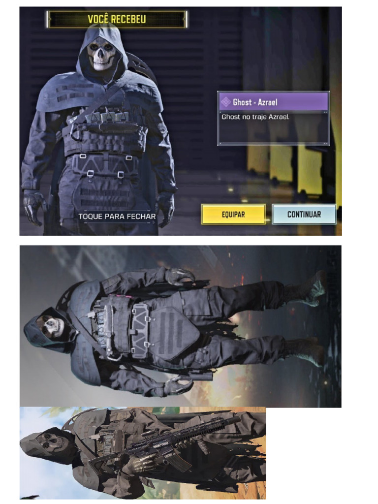 Ghost Azrael Call of Duty Mobile Cuenta Secreta de Aleksander | PDF