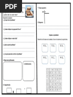 D1 A2 SESION PS. Día Mundial Del Folklore | PDF | Folklore | Evaluación