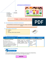D1 A2 SESION PS. Día Mundial Del Folklore | PDF | Folklore | Evaluación