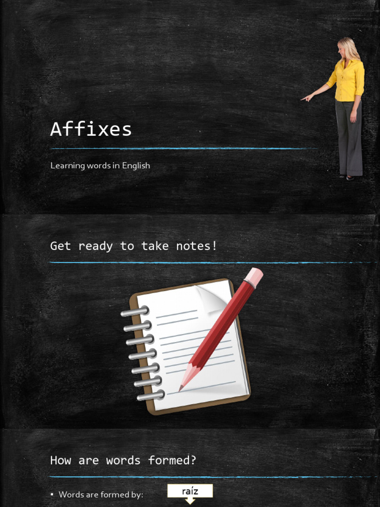 Affixes | PDF | Word | Verb