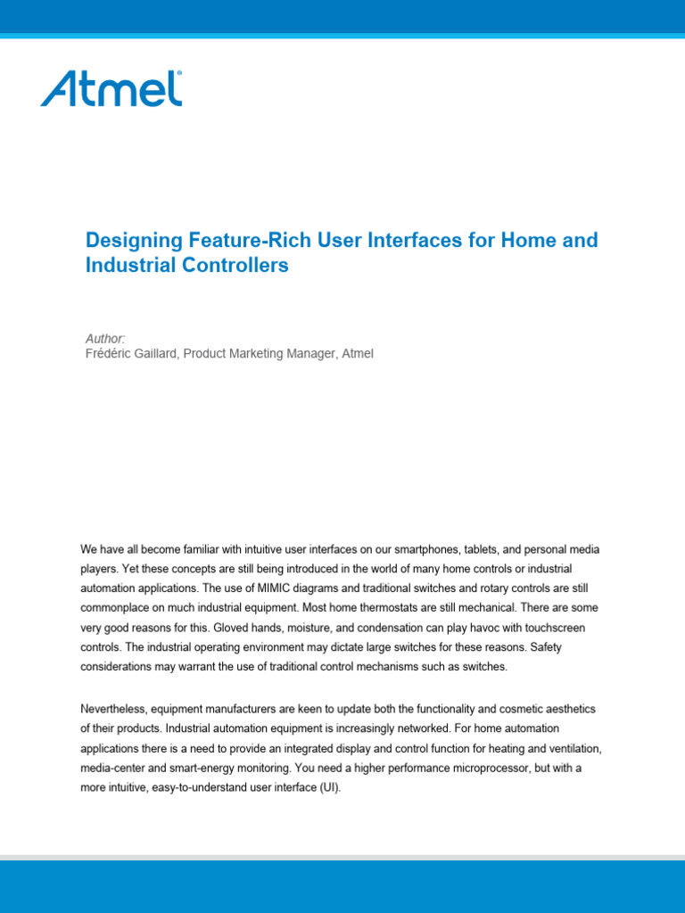 Designing_Feature-Rich_UIs_Article | PDF | User Interface | Graphical User Interfaces