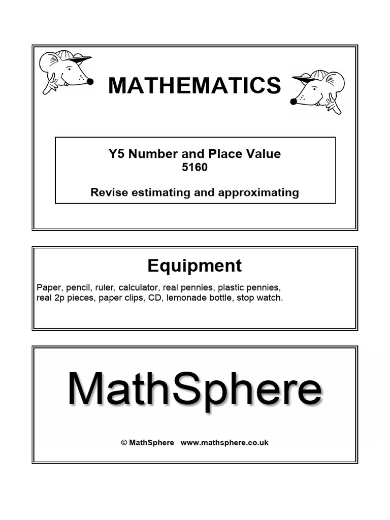 Estimating and Approximating Numbers | PDF | Numbers | Accuracy And ...