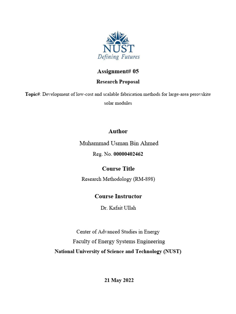 Problem Statement and Proposal | PDF