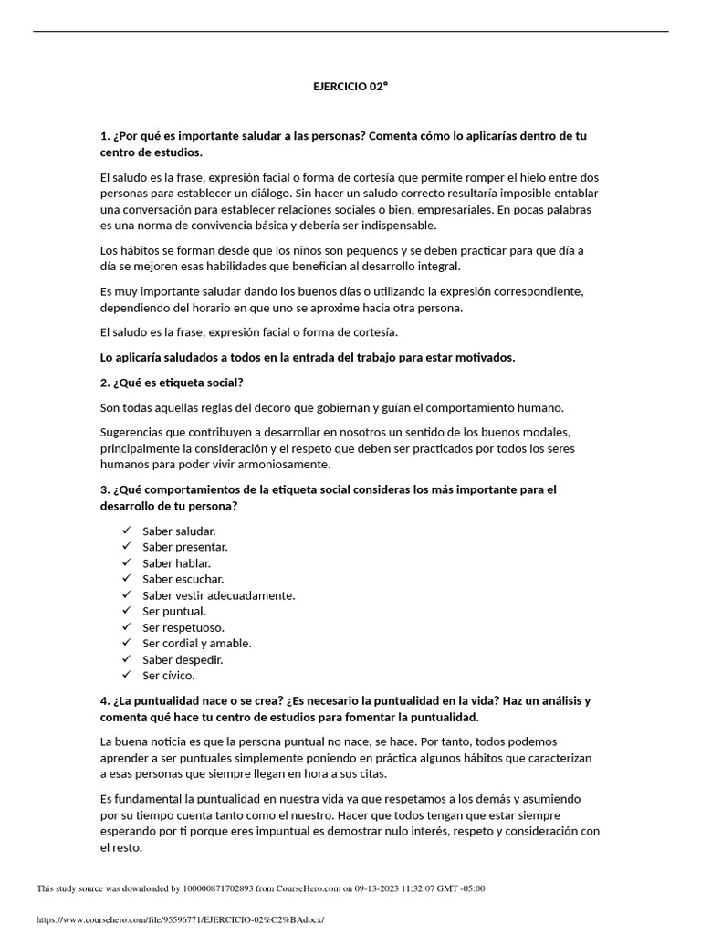 Ejercicio 02 | PDF | Etiqueta