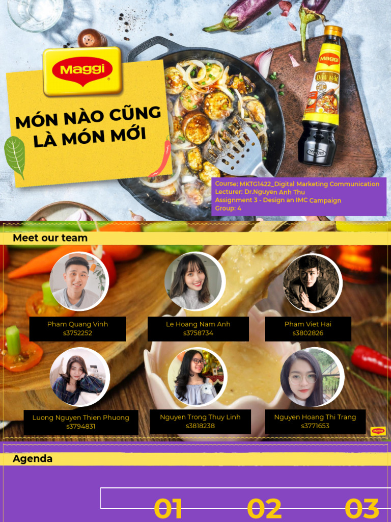 Winning Student Presentation Maggi | PDF | Brand | Recipe