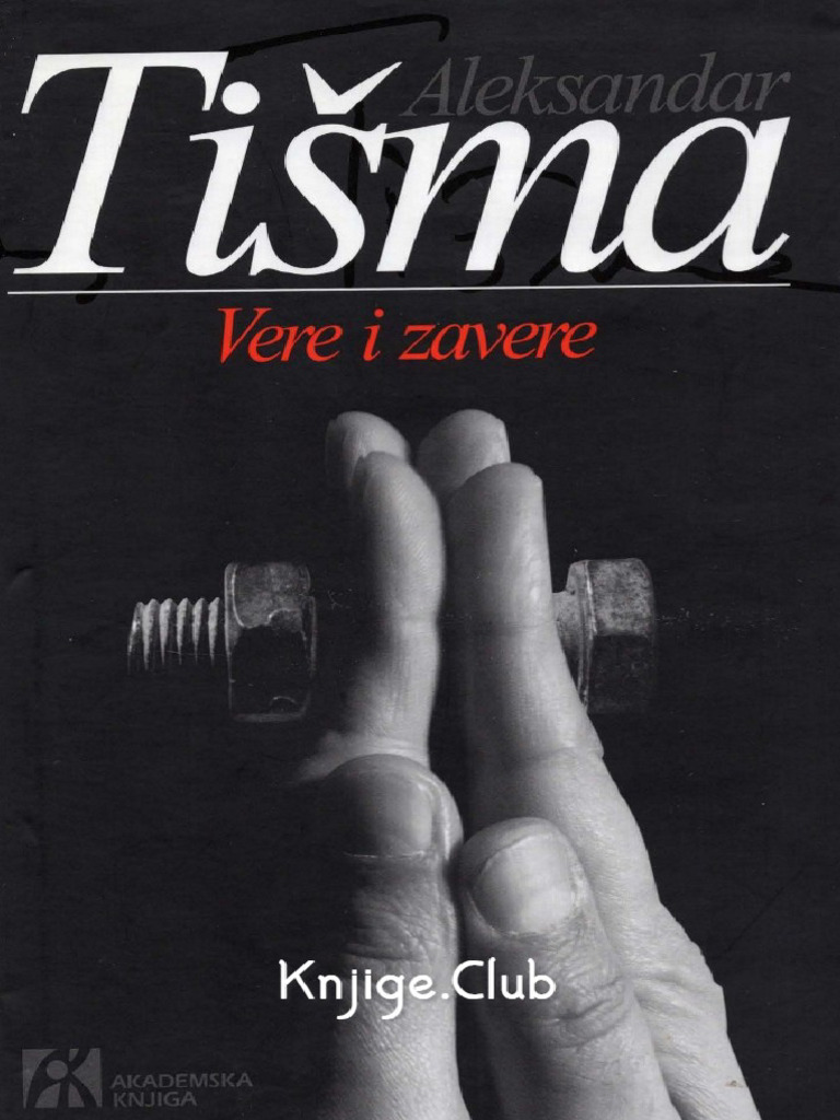 Aleksandar Tisma - Vere I Zavere | PDF