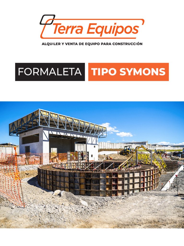 Catalogo Formaleta Symons | PDF | Hormigón | Tornillo