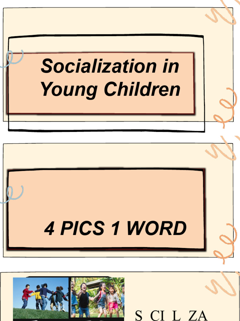 Socialization in Young Children | PDF