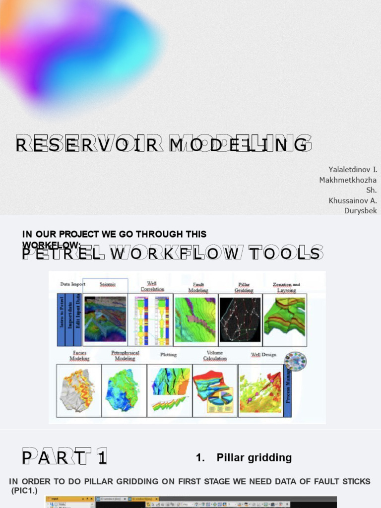 Reservoir Modeling Pdf Applied And Interdisciplinary Physics