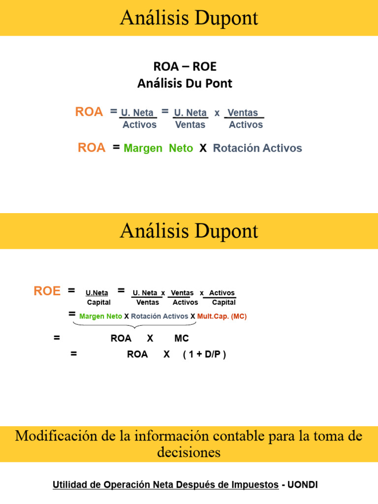 Analisis Dupont y Otros Indicadores | Descargar gratis PDF | Contabilidad | Economias