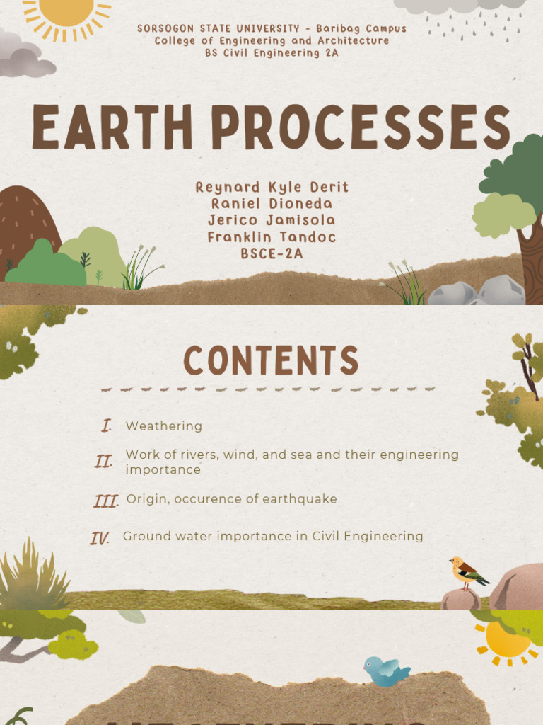 Earth Processes | PDF