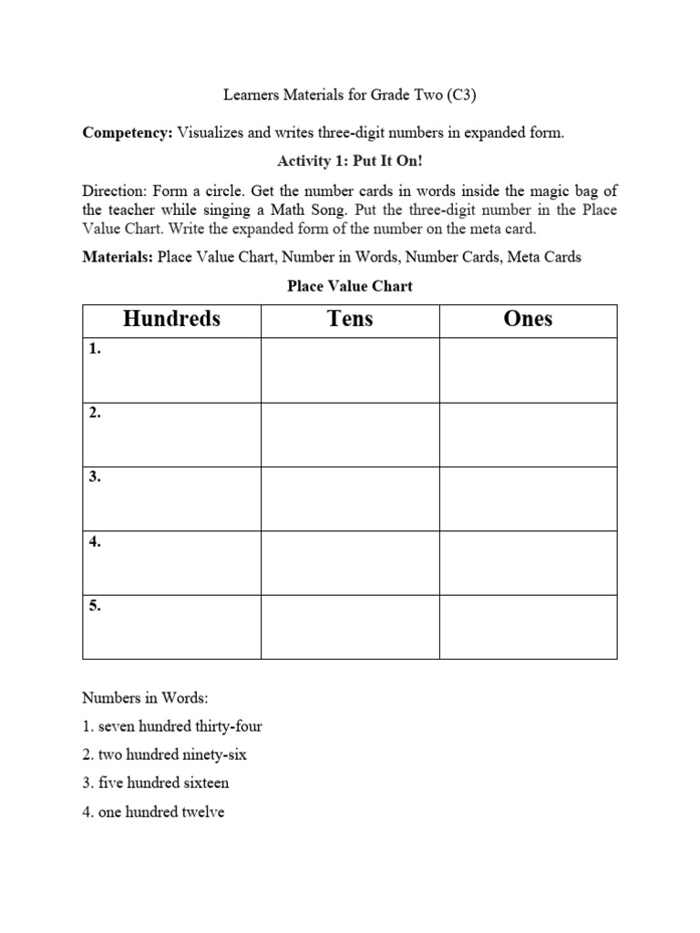 Grade-2 C3 Melanie-Edquilang Learners | Download Free PDF | Encodings ...