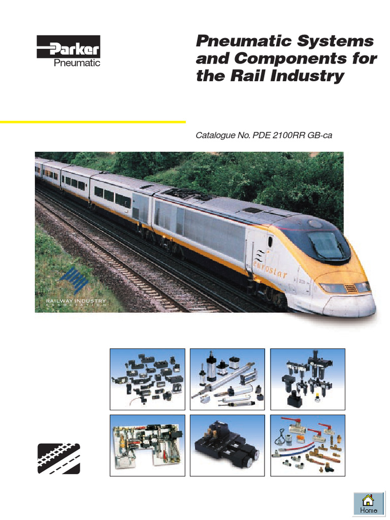 Pneumatic Solutions for Rail Industry | PDF | Brake | Valve