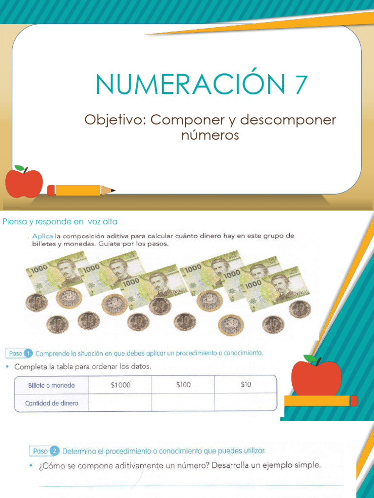 Clase Componer-Y-Descomponer-Números 3º Año | PDF