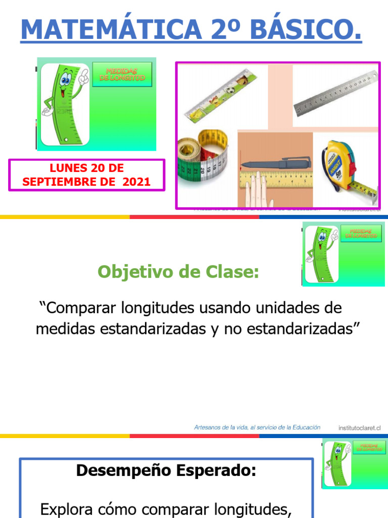 Medicion 2º Año | PDF | Longitud | Metrología