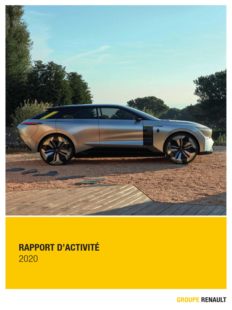Groupe Renault Resultats Financiers 2020 Rapport Activite 190221 | PDF