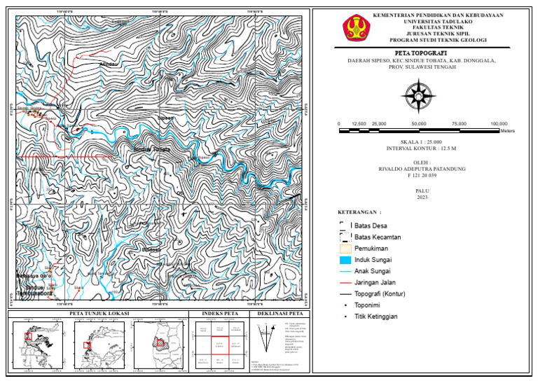 Peta Topo Aldo | PDF