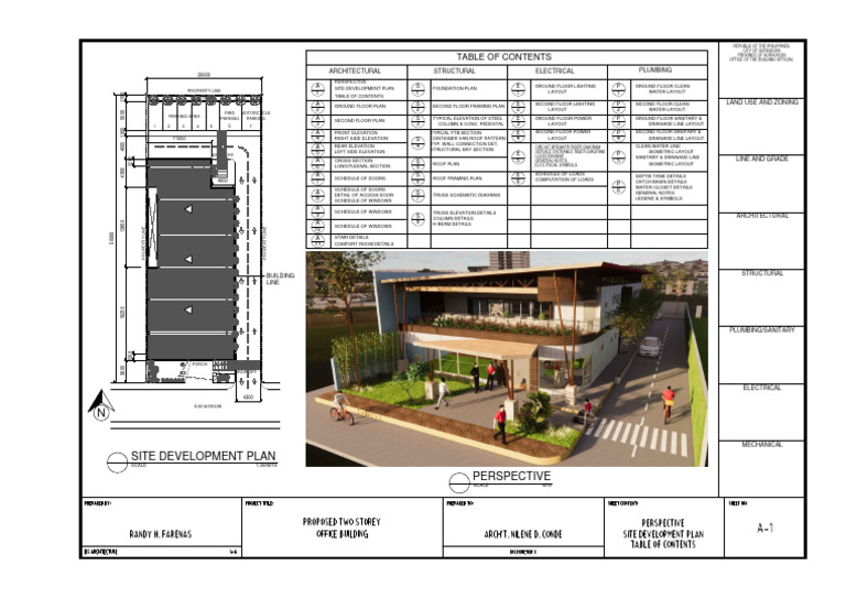 Proposed Two-Storey Office Building | PDF | Building Engineering | Queensland