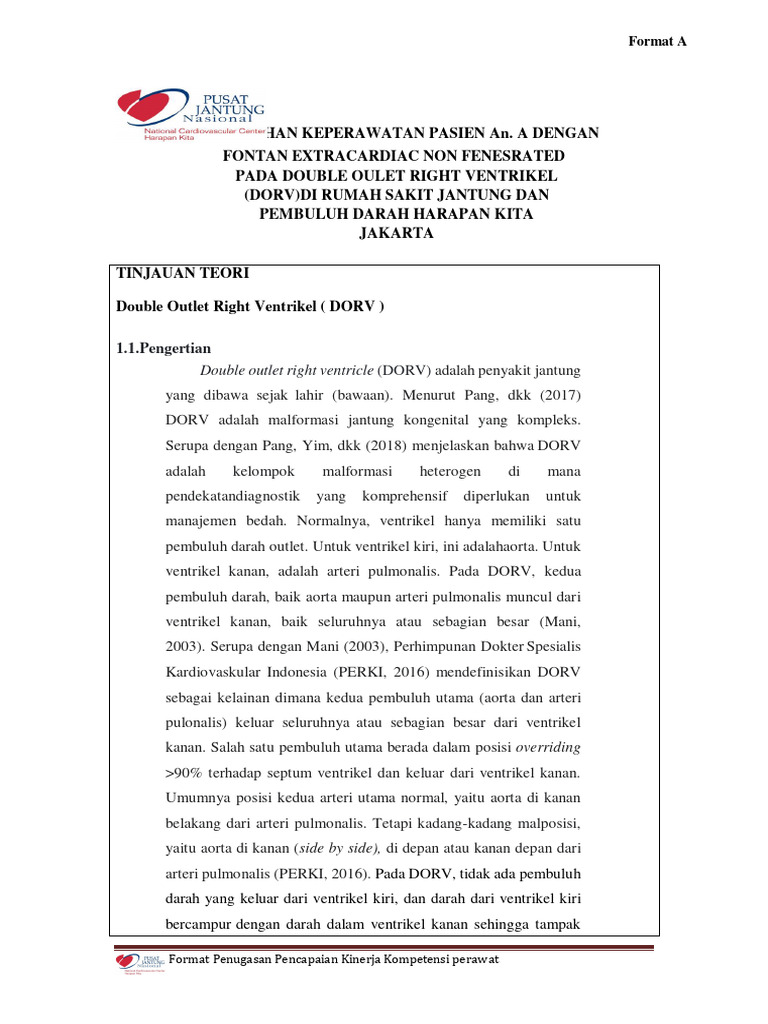 Askep Fontan Lisna Naik Level Lengkap 2023 | PDF