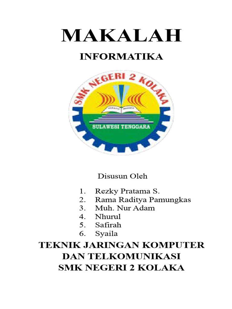 !makalah Informatika | PDF | Komputer