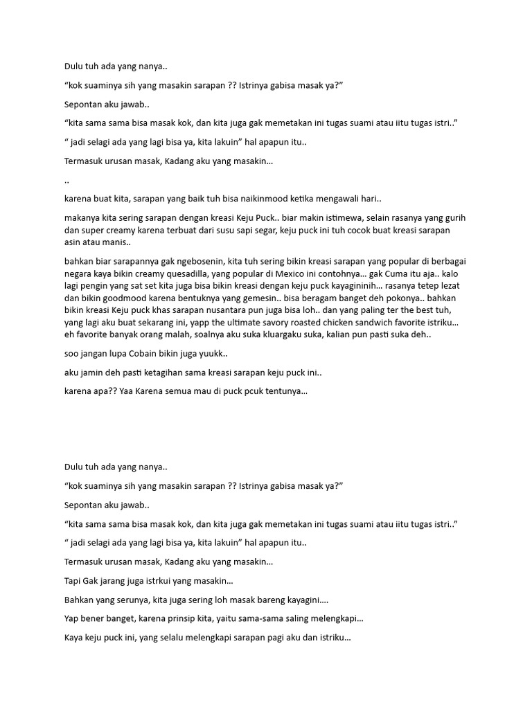 Contoh Naskah Skrip y | PDF