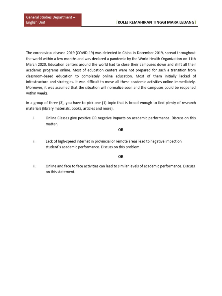 PBL Case Study | PDF